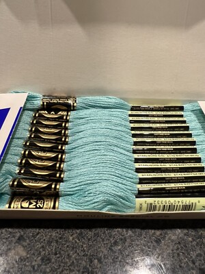 DMC Mouline Special Thread #964 - Box Of 12 Skeins - Bulk Lot - 8 Metres Each | eBay