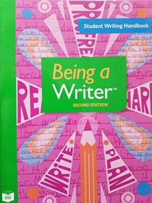 Being a Writer, Second Edition, Student Writing Handbook - Paperback ...