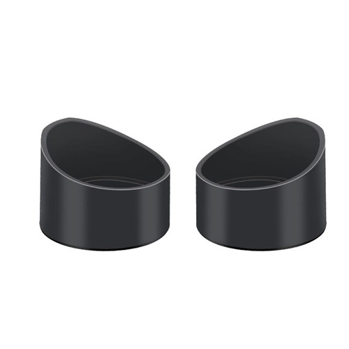 Two Pieces Rubber Eye Cups Eye Guards Caps for 34-37 mm Microscope ...
