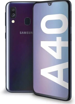 Samsung Galaxy A40 SM-A405F 64GB Dual Sim Black Unlocked Smart Phone ...