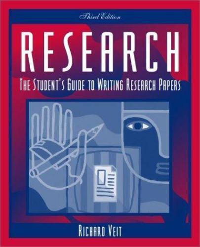 Research : The Student's Guide to Writing Research Papers by Richard ...