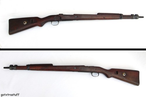 WWII German Mauser K98k Rifle Stock with handguard,Flat Buttplate ...