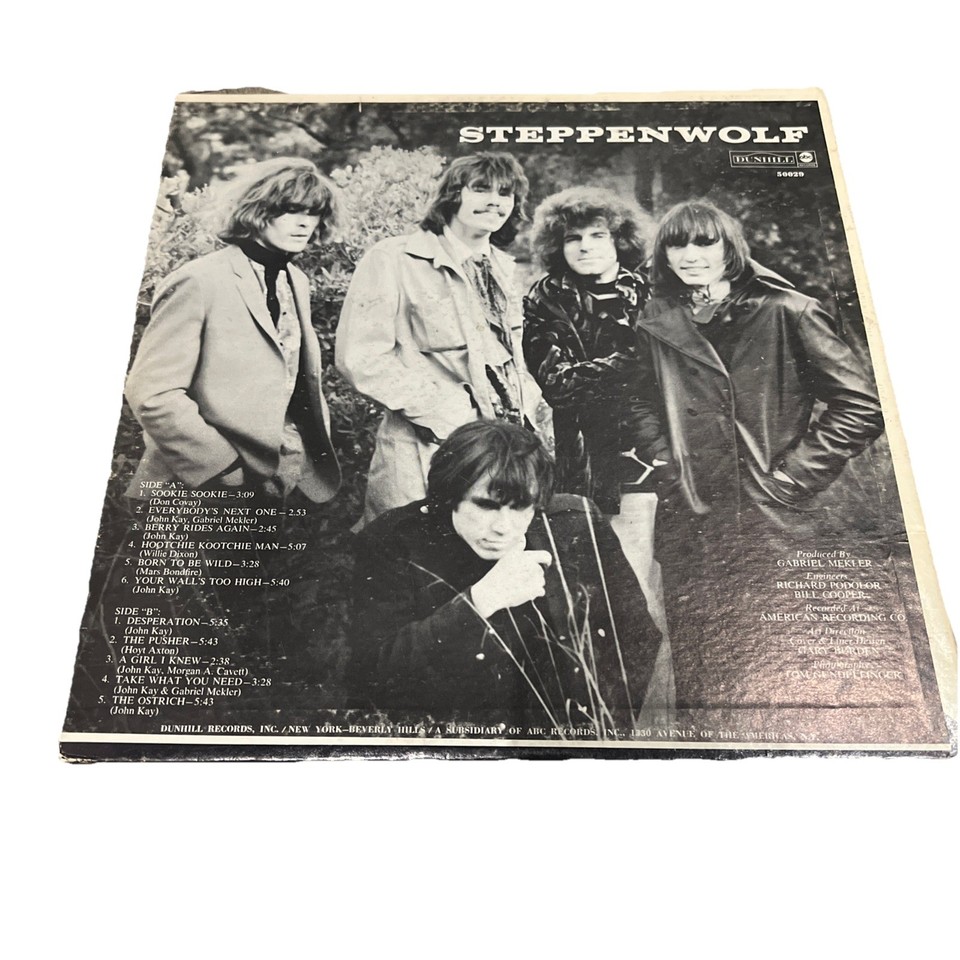Steppenwolf 1968 Vinyl LP Record VG- Orig Press | eBay