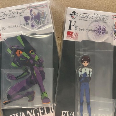 Evangelion Acrylic Stand 2 Types Collectible Anime Figure Display | eBay