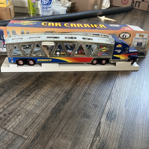 1999 Collectors Edition Sunoco Toy Car Carrier 6 in a Series New | eBay