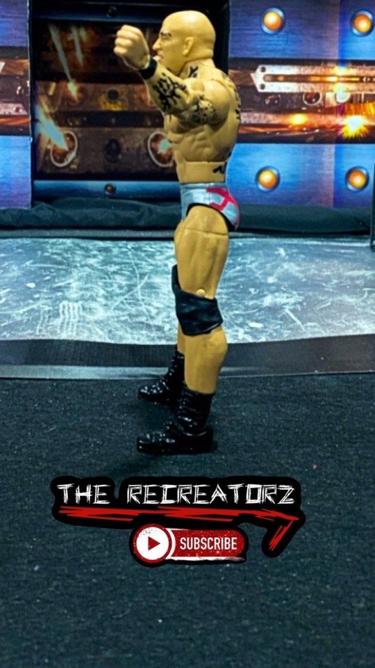 WWE Custom Elite Tyson Tomko Figure Fully Hand Painted & Sealed Mattel ...