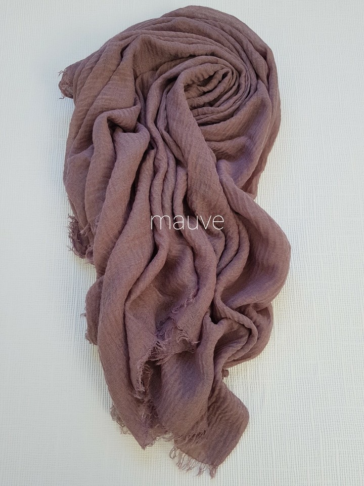 New Style Crimp BUY 5 GET 1 FREE Hijab Scarf Headscarf Crinkle Wrap ...