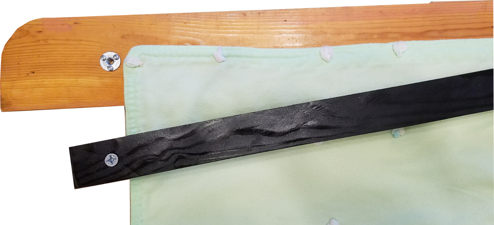 Quilt, Rug hanger, Compression hanger, "Simply Colored", Holds a 48 ...