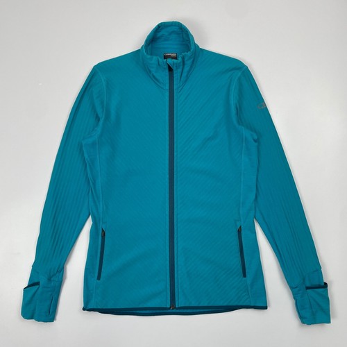 Icebreaker Merino Wool Descender Long Sleeve Full Zip Jacket Women's ...