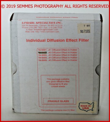 3in. Harrison & Harrison Diffusion Effect Filter #2 Lindahl Specialties ...
