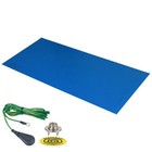 Desco 16314 Trustat Vinyl Mat Kit, Blue, 0.080 in. X 36 in. X 72 in. | eBay