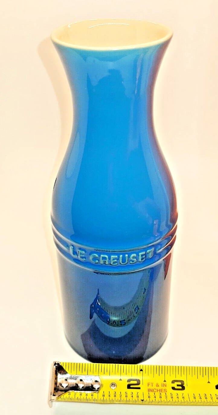Le Creuset Water Carafe Vase Ombre Marseille Blue 350ml Stoneware NEW ...