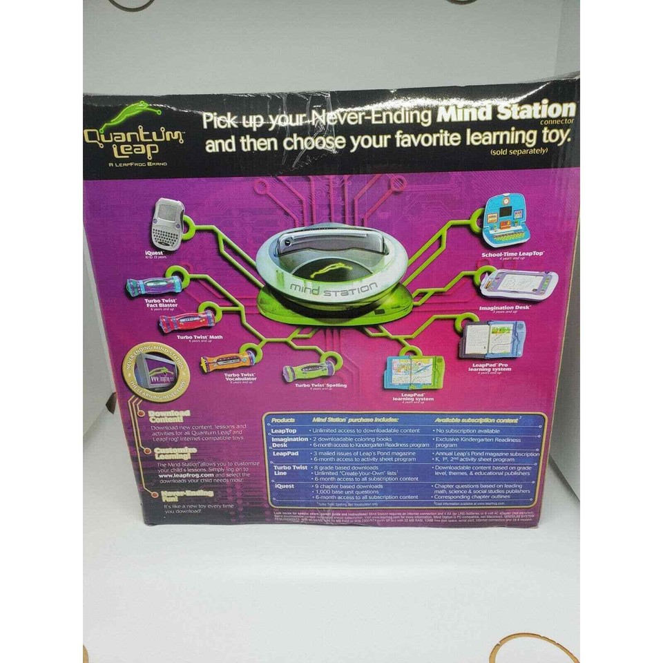 Vintage Quantum Leap Frog Never-Ending MIND STATION PC Compatible NEW in box 708431400382| eBay