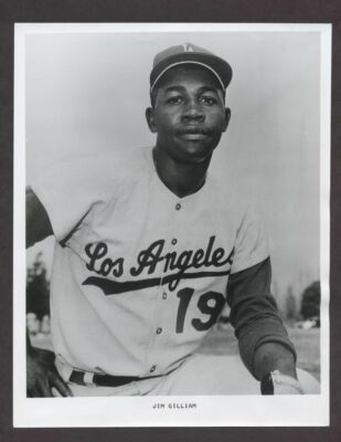JIM GILLIAM Vintage 8x10 Publicity Photo LA Dodgers | eBay