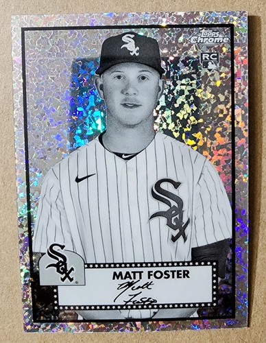 2021 Chrome Platinum Anniversary Matt Foster Black & White Mini Diamond ...