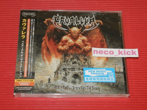4BT CAVALERA BESTIAL DEVASTATION Re-Recorded w/ BONUS TRACK SEPULTURA JAPAN CD | eBay