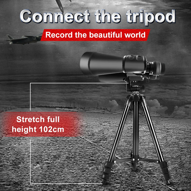 10-380X100 Powerful Binoculars Long Range Telescope Zoom HD BAK4 High ...