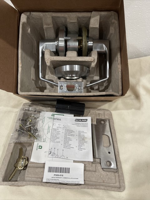 Schlage Al70pd SAT 626 C Keyway Series Al Grade 2 Cylindrical Lock ...