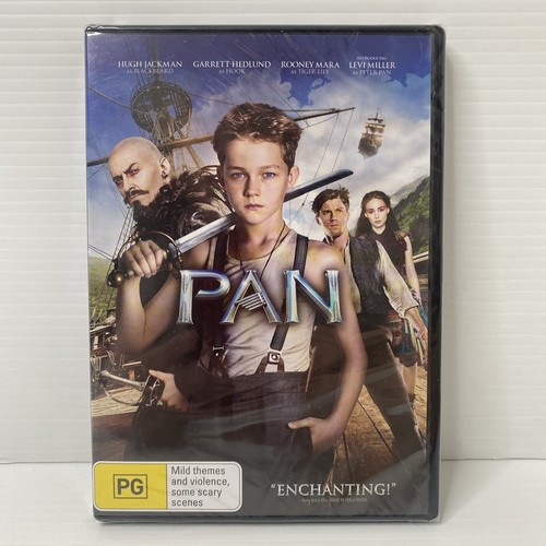 Pan (DVD, 2015) - Region 4 - Brand New Sealed - Hugh Jackman, Rooney ...