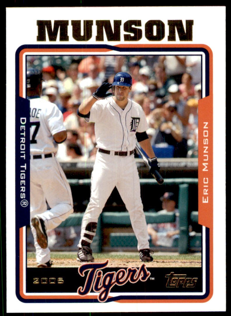 2005 TOPPS ERIC MUNSON DETROIT TIGERS #379 | eBay