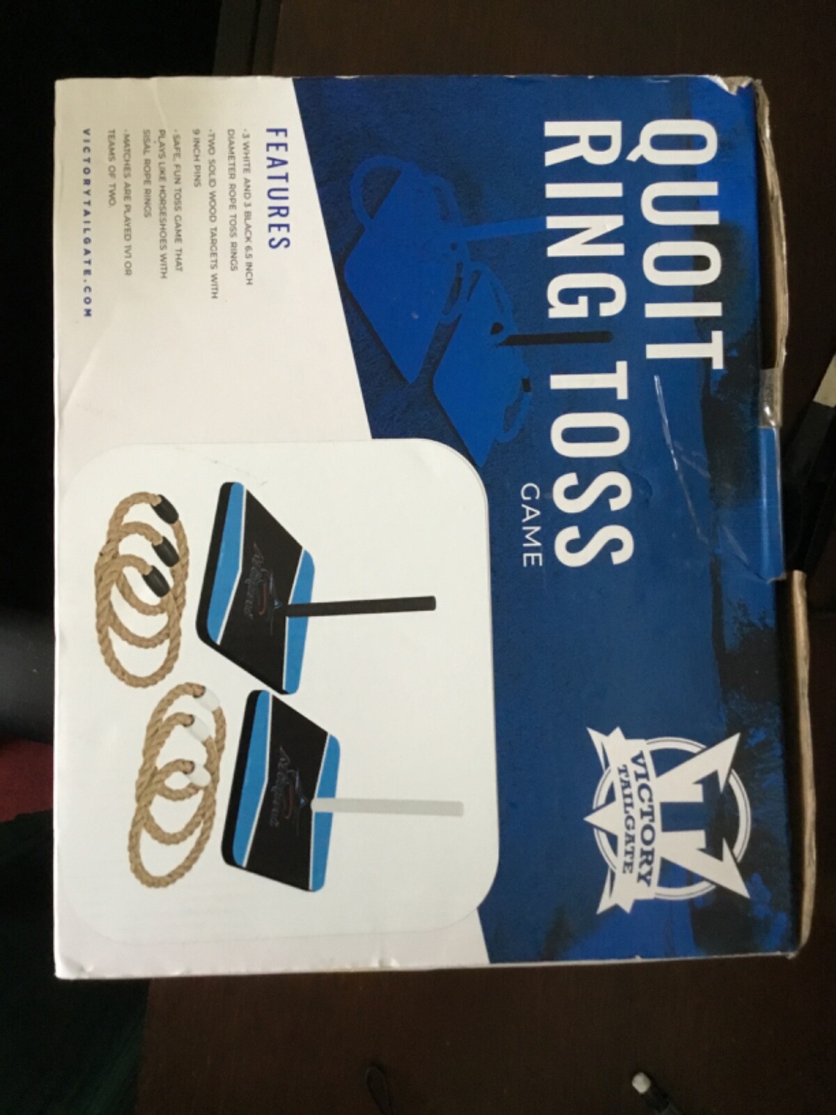 Miami Marlins QUOIT RING TOSS GAME WOOD 9" PINS 6 RINGS Brand new | eBay