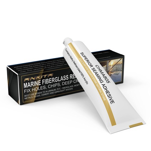 Ankita Marine Fiberglass Repair Kit for Boats - Gel Coat Repair Kit for ...