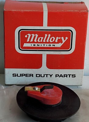 Mallory Ignition 331 Distributor Rotor Cap 6Cyl NOS | eBay