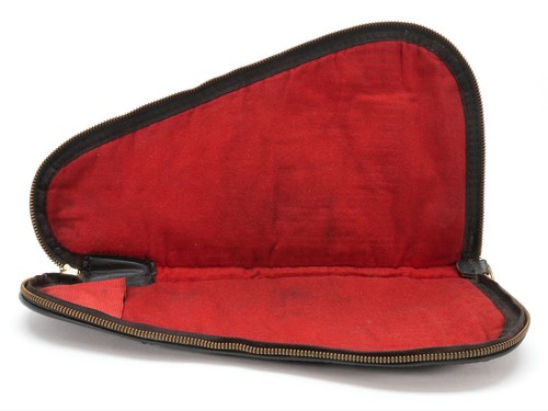 15" Browning Leather Soft Case With Red Flannel Interior | eBay