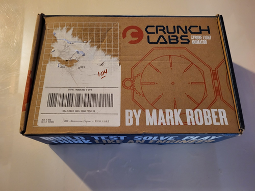 Mark Rober Crunch Labs Build Box STROBE LIGHT ANIMATOR Kit Complete in ...
