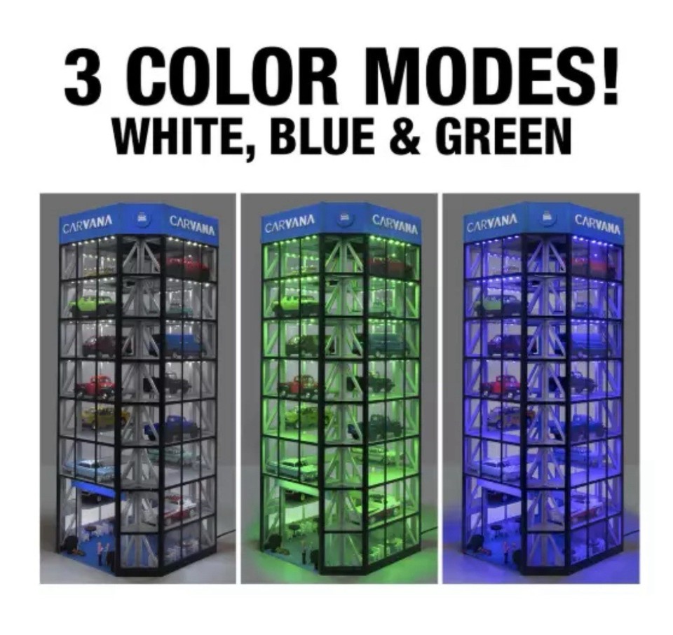 MENARDS CARVANA VEHICLE CAR DEALER SHOWROOM CITY BUILDING O SCALE O ...