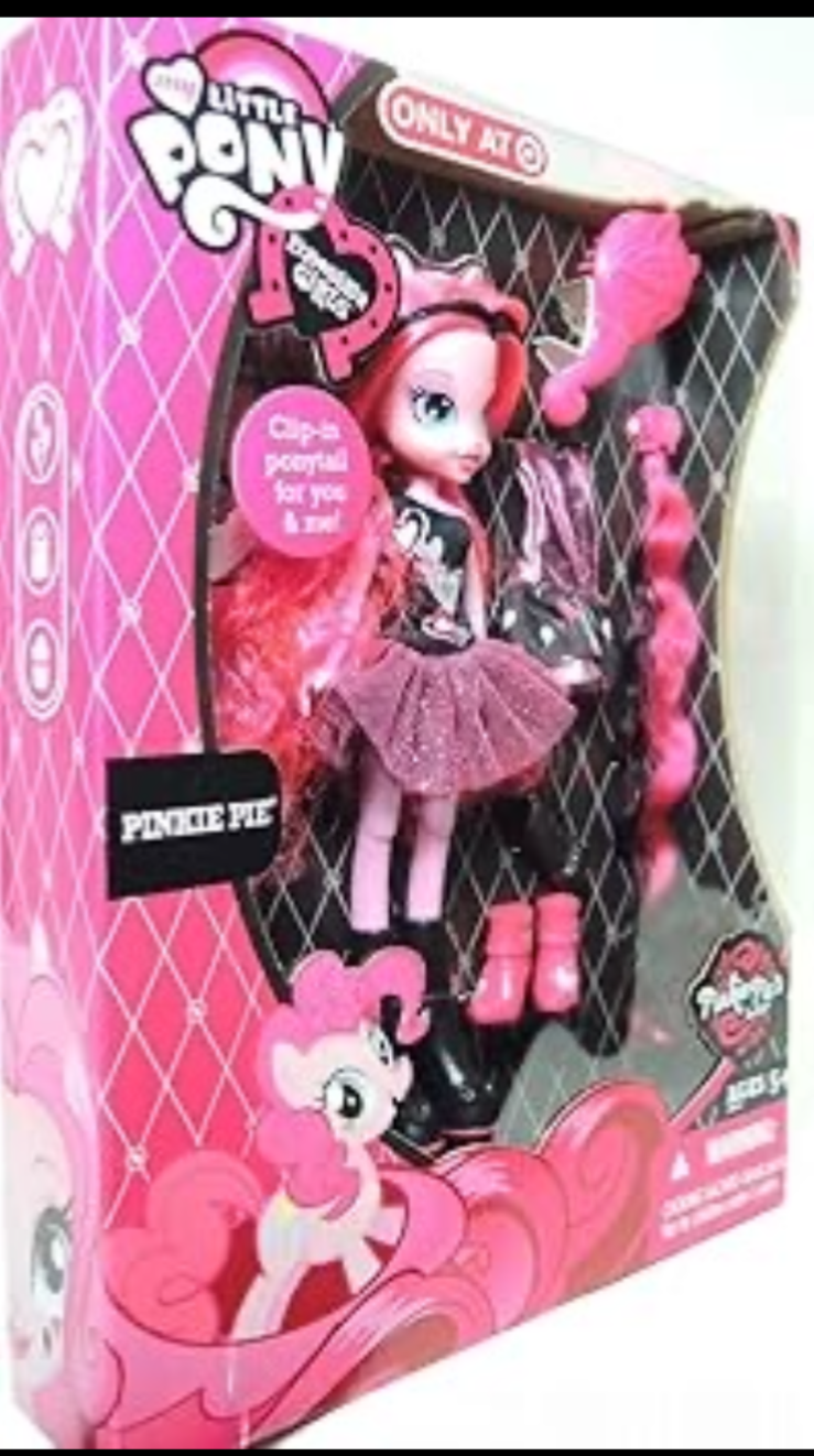 MIB MLP My Little Pony Equestria Girls Pinkie Pie Doll Target Exclusive ...
