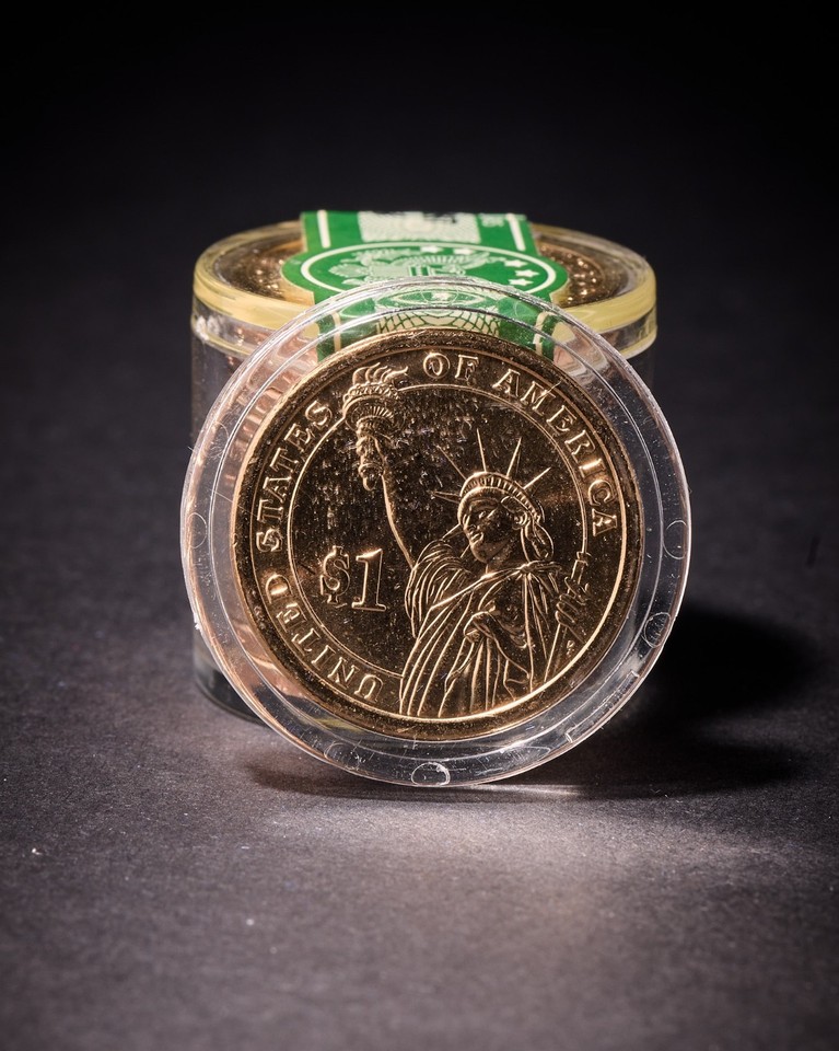 Zachary Taylor Presidential $1 Coin Set – 12-Pack Tube + Bonus Coin ...
