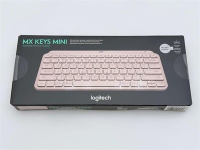 SPANISH! Logitech MX Keys Mini Wireless Keyboard 920-010478 Pink ...