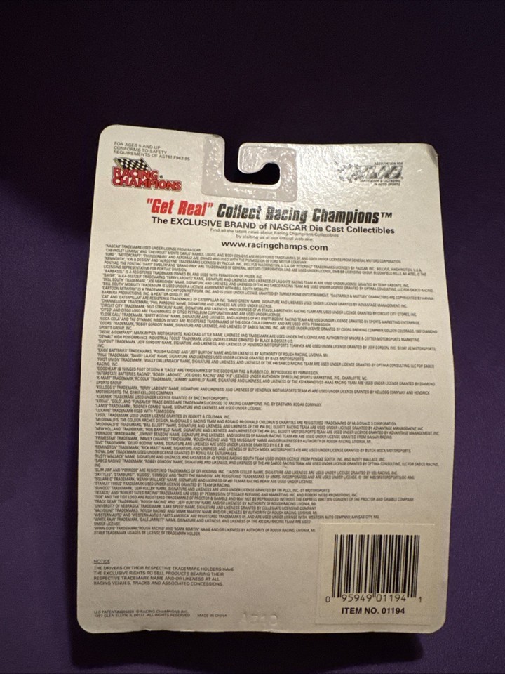 Ricky Rudd #10 TIDE CAR 1997 Racing Champions NASCAR Die Cast ...