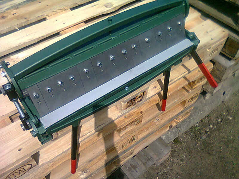 24" (19 Gauge) Sheet Metal Pan & Box Brake / Bender with Removeable ...