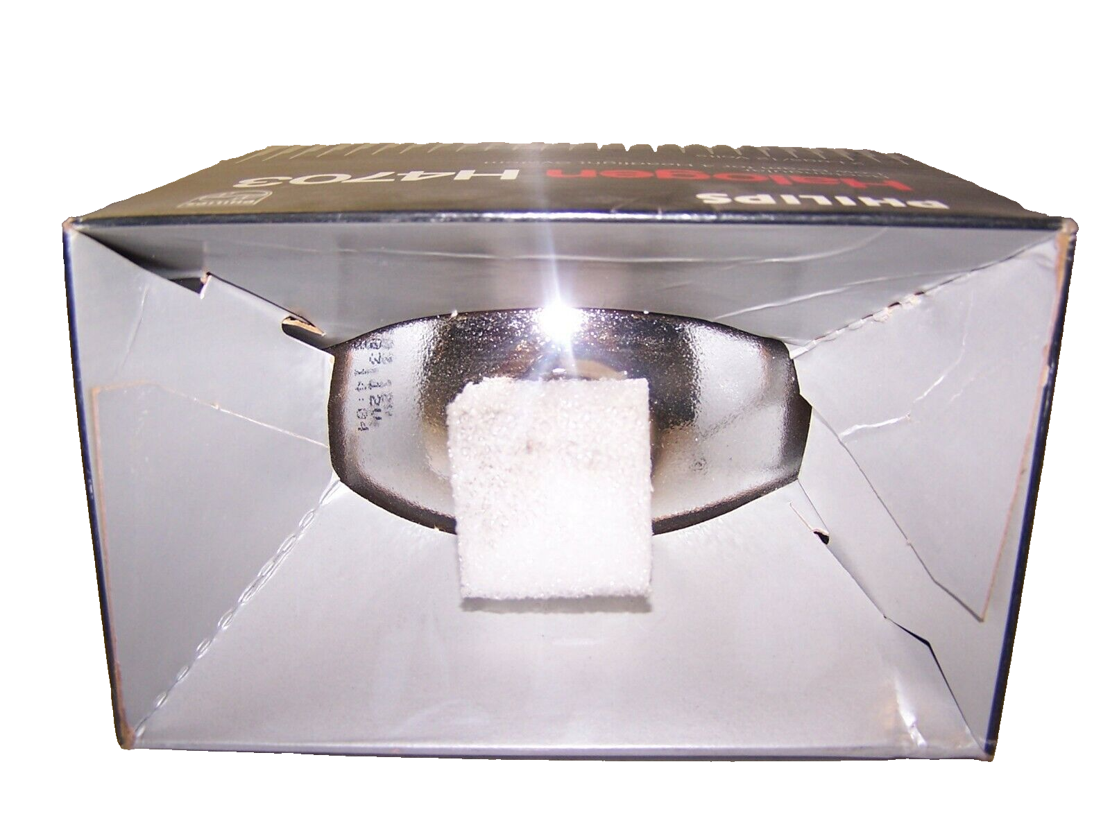 NEW PHILIPS H4703 HALOGEN RECTANGULAR LOW BEAM FOR 4 HEADLIGHT SYSTEM ...