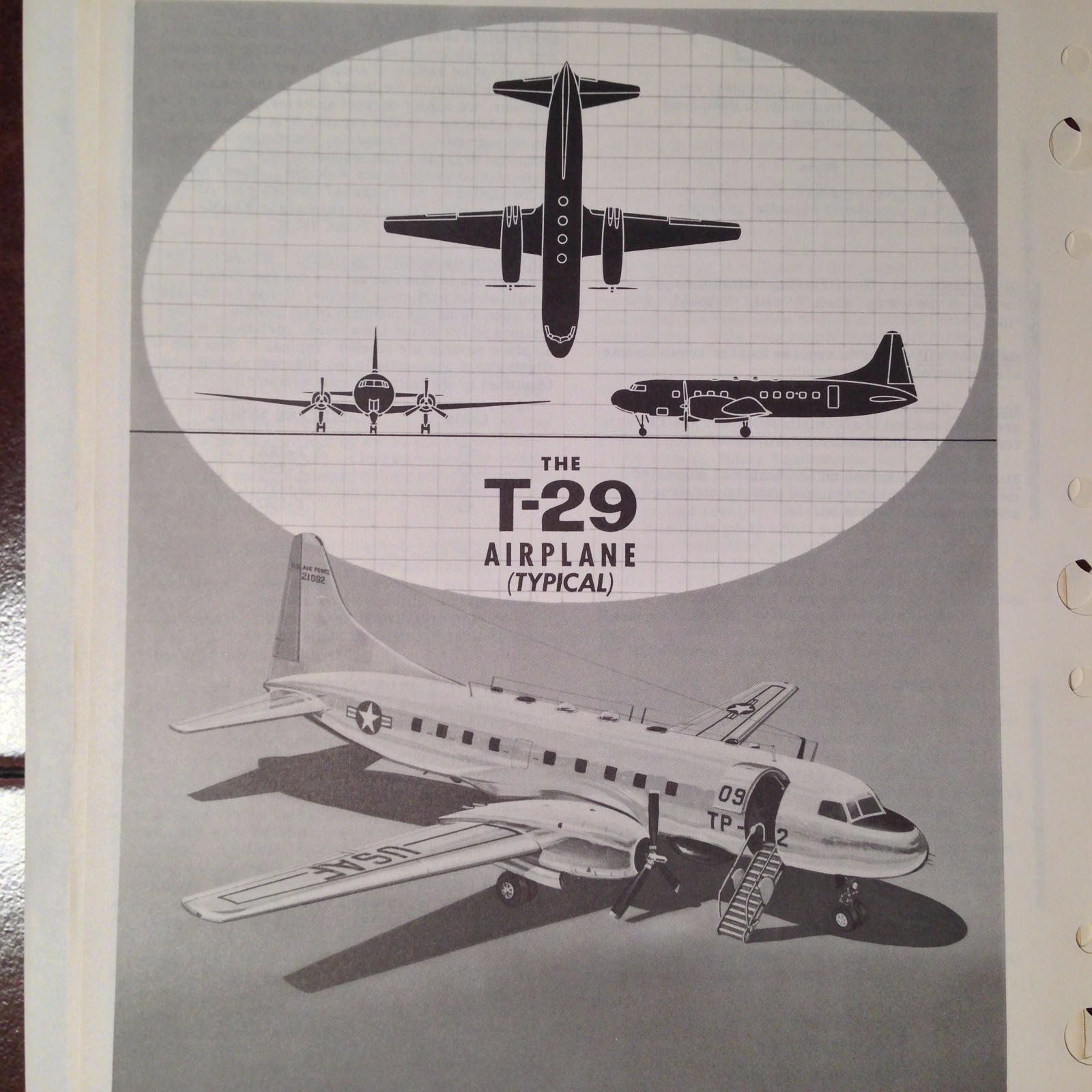 Original USAF T-29A, T-29B, T-29C & T-29D Flight Manual | eBay