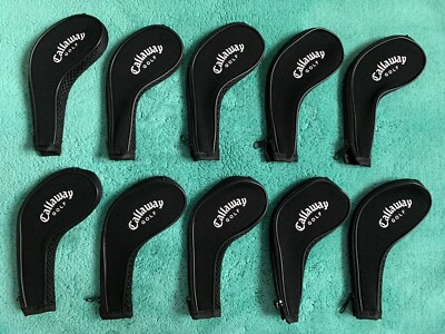 CALLAWAY GOLF ZIPPED IRON HEAD COVERS | eBay Australia