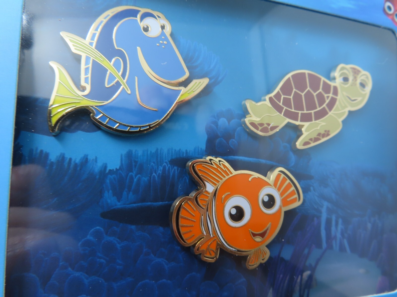 DISNEY+500+Limited+Edition+Finding+Nemo+Enamel+Pin+Set+Monogram for ...