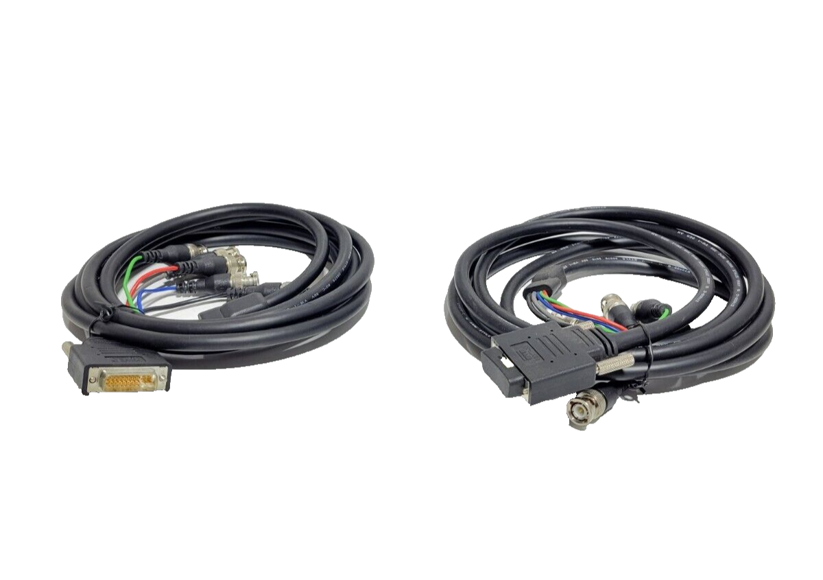 LOT OF 2 Matrox Breakout Cable Model:16077-00Black - NEW! | eBay