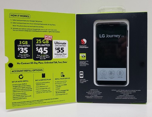 LG Journey L322DL - 16GB - Black (Straight Talk) for sale online | eBay