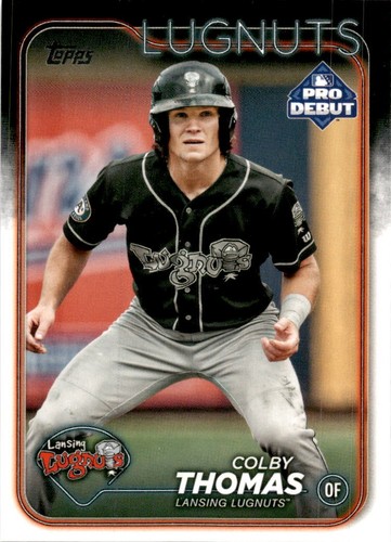2024 Topps Pro Debut Colby Thomas #PD-79 | eBay