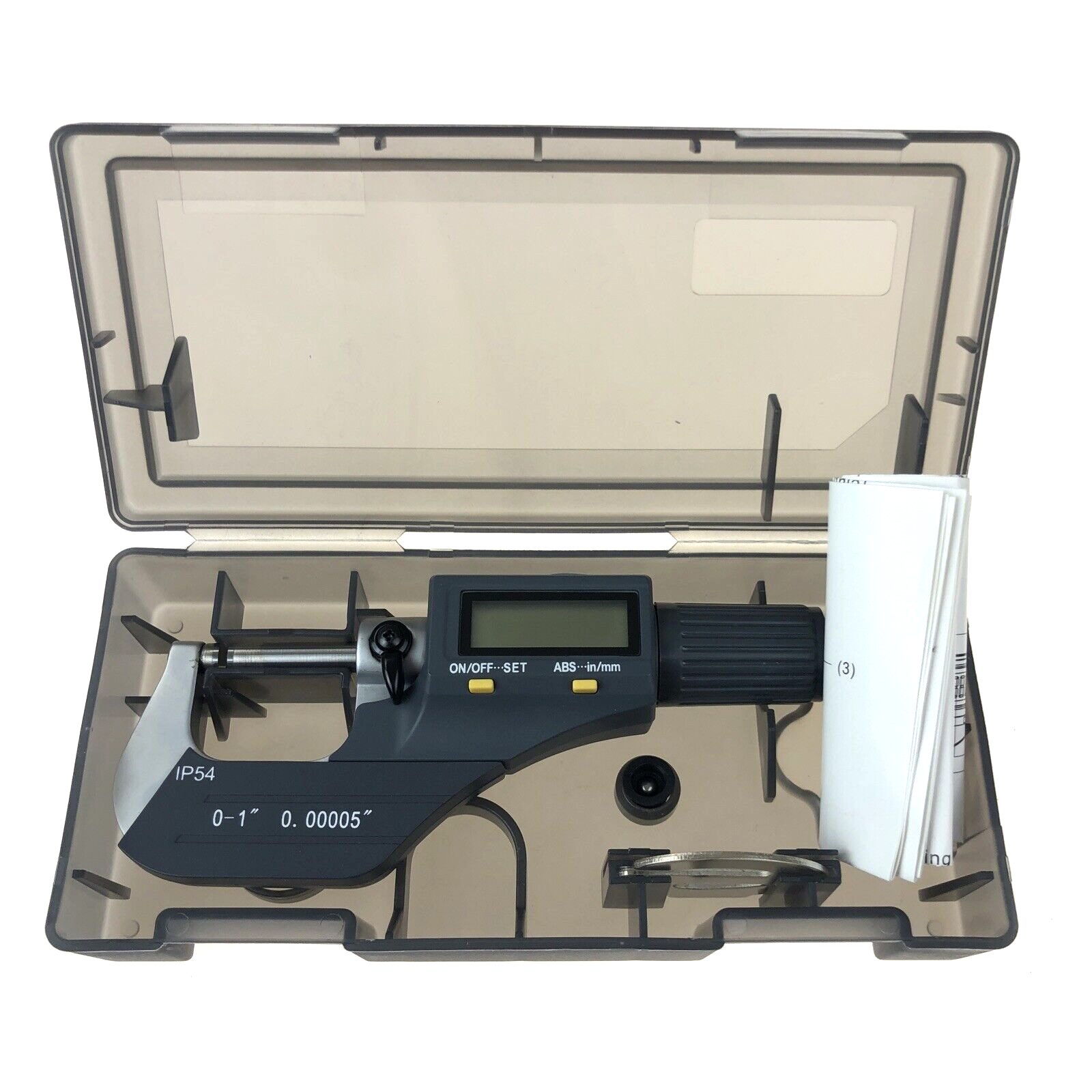 Digital Electronic Outside Micrometer High Precision 0-1"/0.00005" X ...