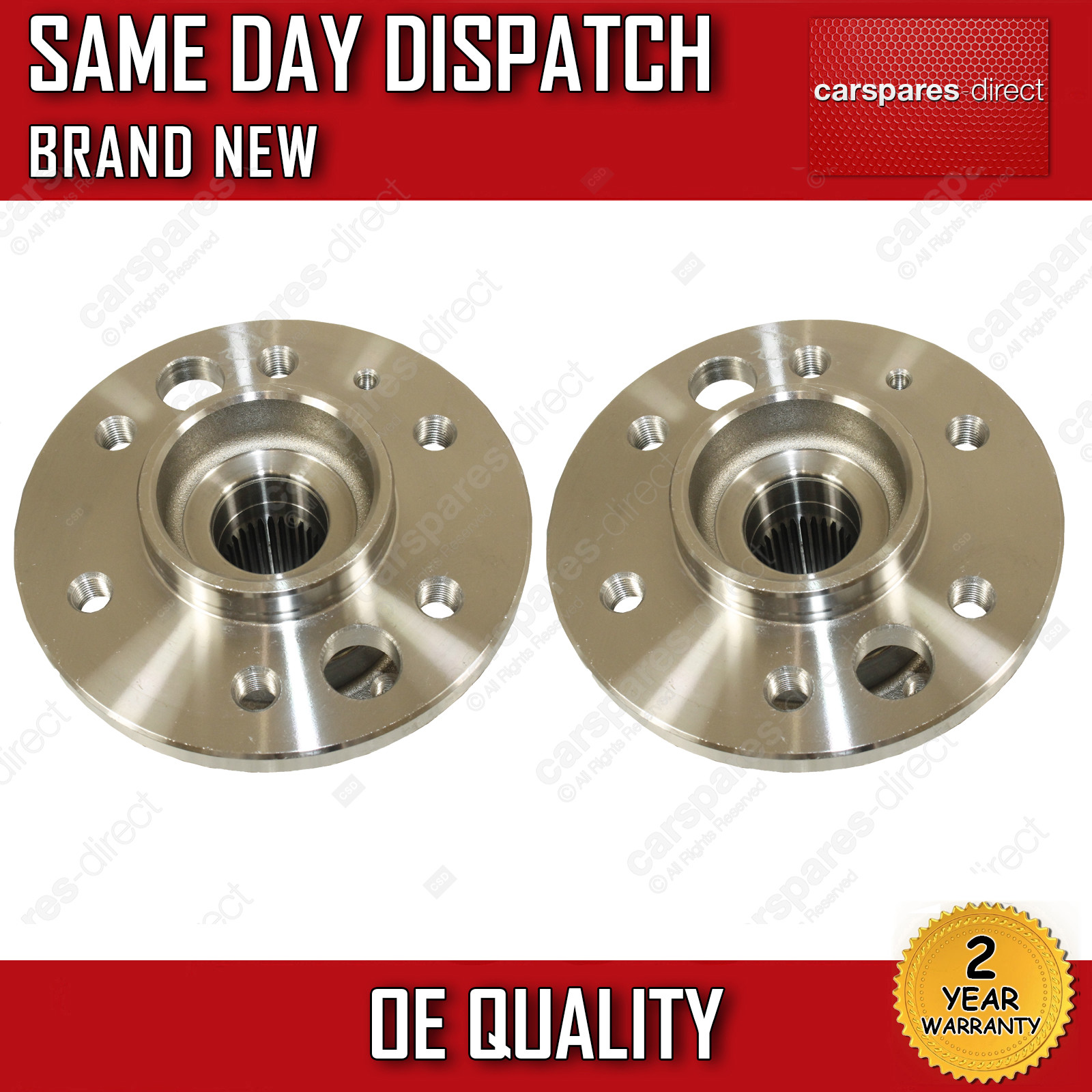 MERCEDES-BENZ SPRINTER REAR WHEEL BEARING HUB KIT PAIR X2 2006-ON ...
