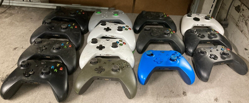 Lot of 14 Untested Xbox One Series S/X OEM Controllers parts READ | eBay