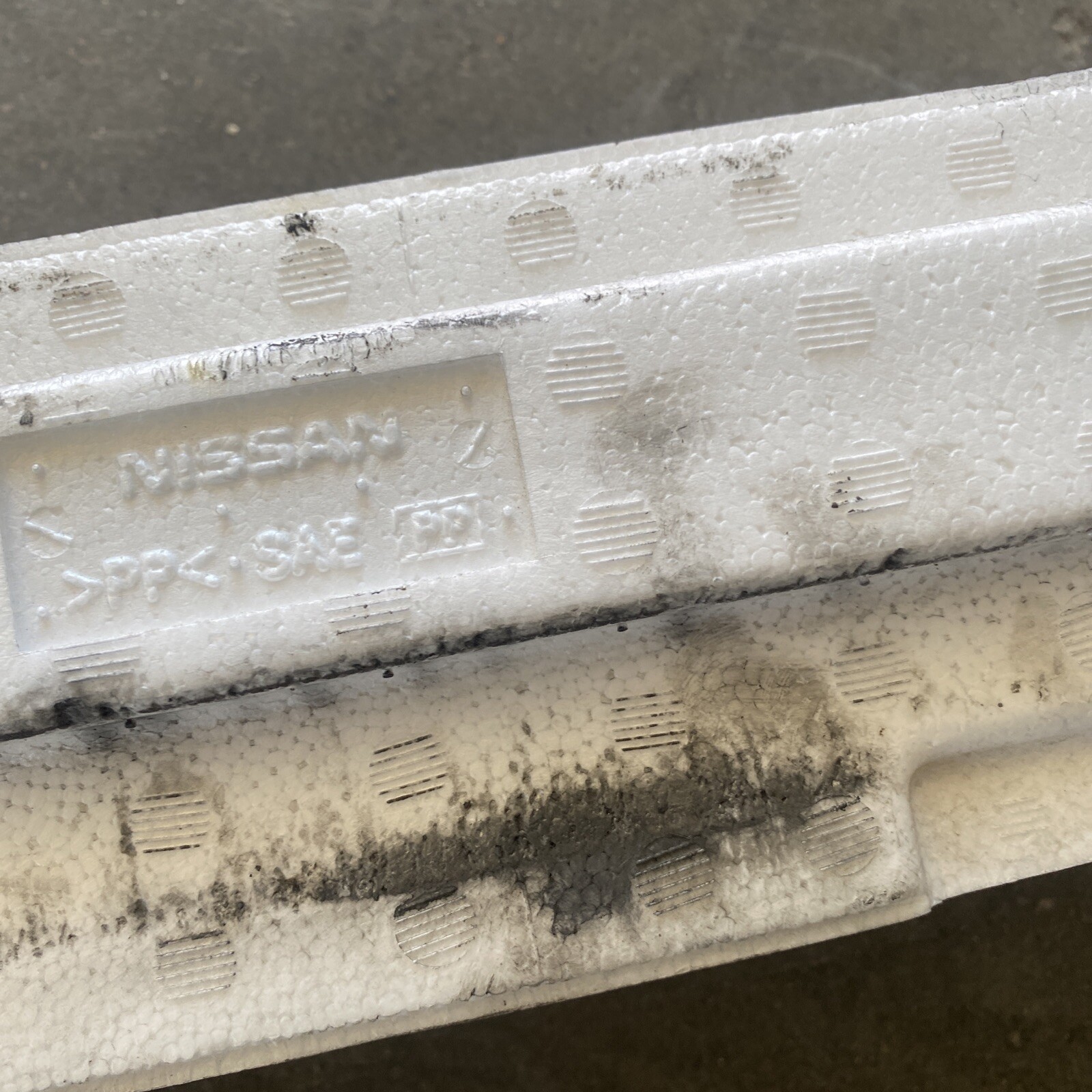 09-20 Nissan 370z Front Bumper Impact Bar & Absorber 62090-1EA0A 62030 ...