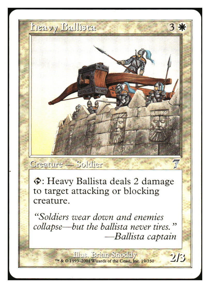 Heavy Ballista 7th Edition MTG - NM+ | eBay