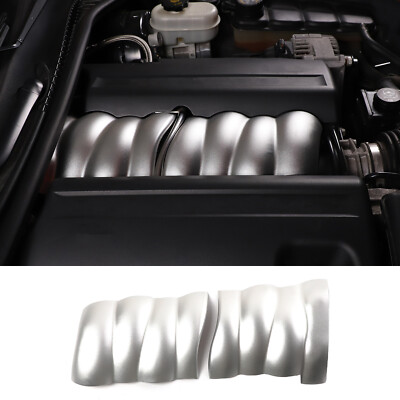 For Corvette C6 05-13 LS3 Silver Aluminum Engine Intake/Plenum Panel ...