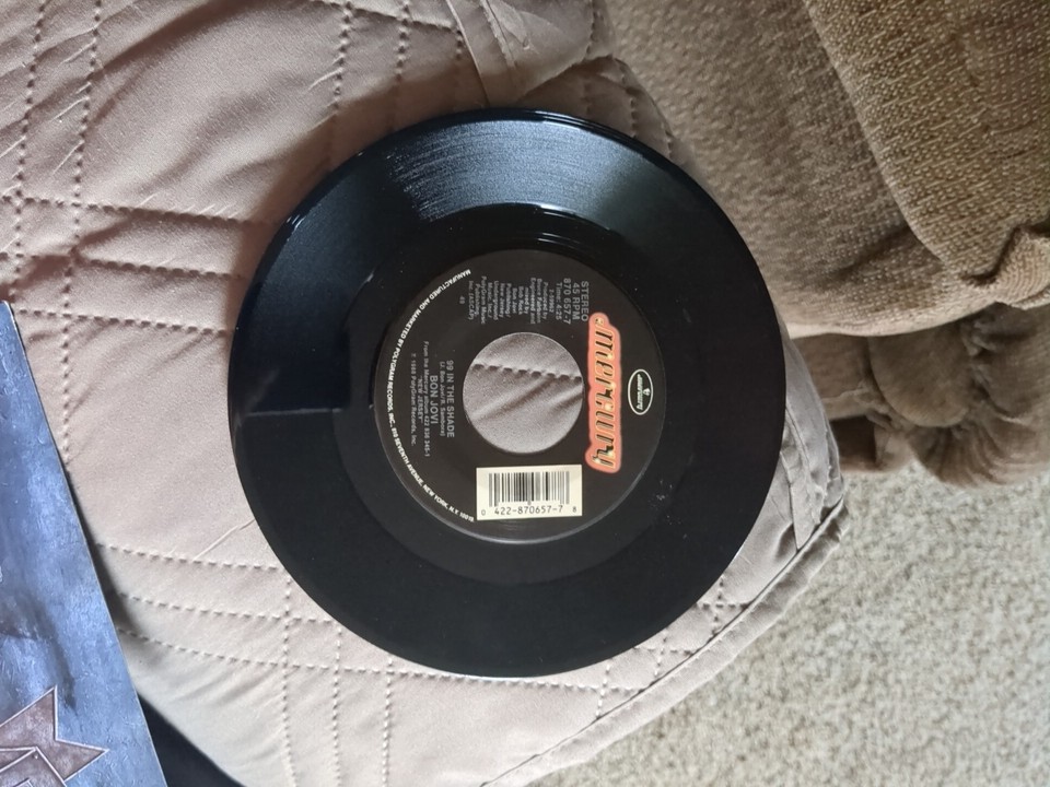 Bon Jovi Bad Medicine 45 RPM Vinyl Record | eBay