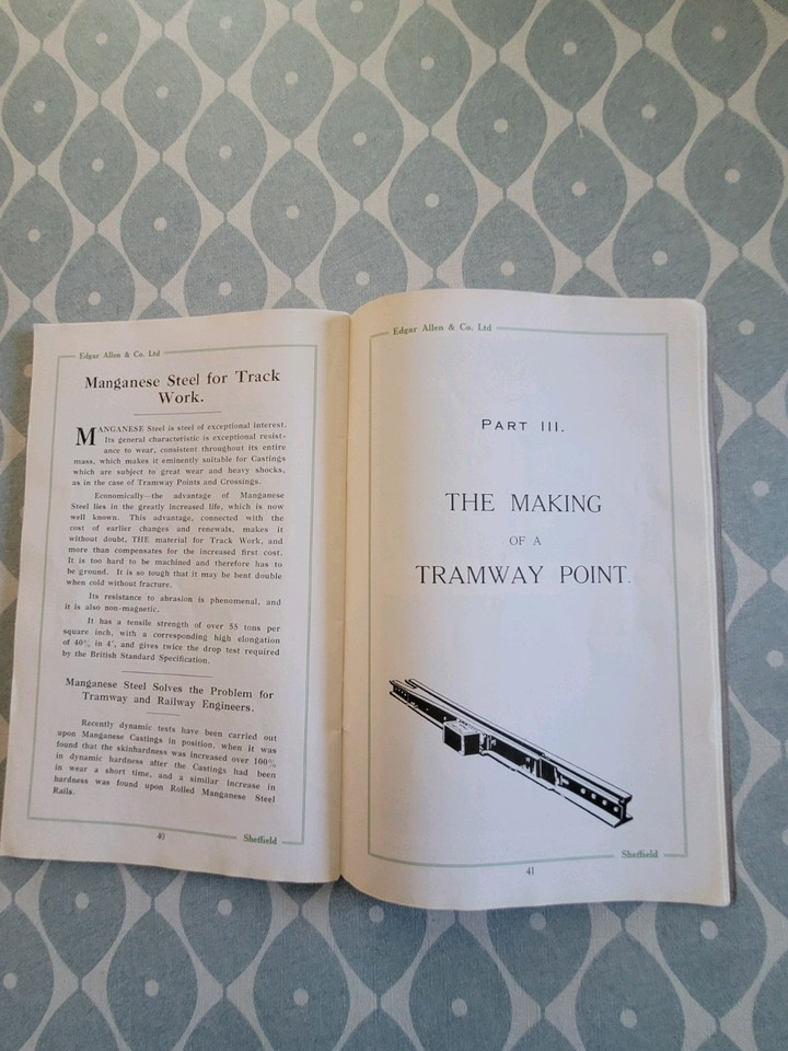 Tramway Evolution Edgar Allen And Co 1883 to 1923 Paperback Steel Works ...